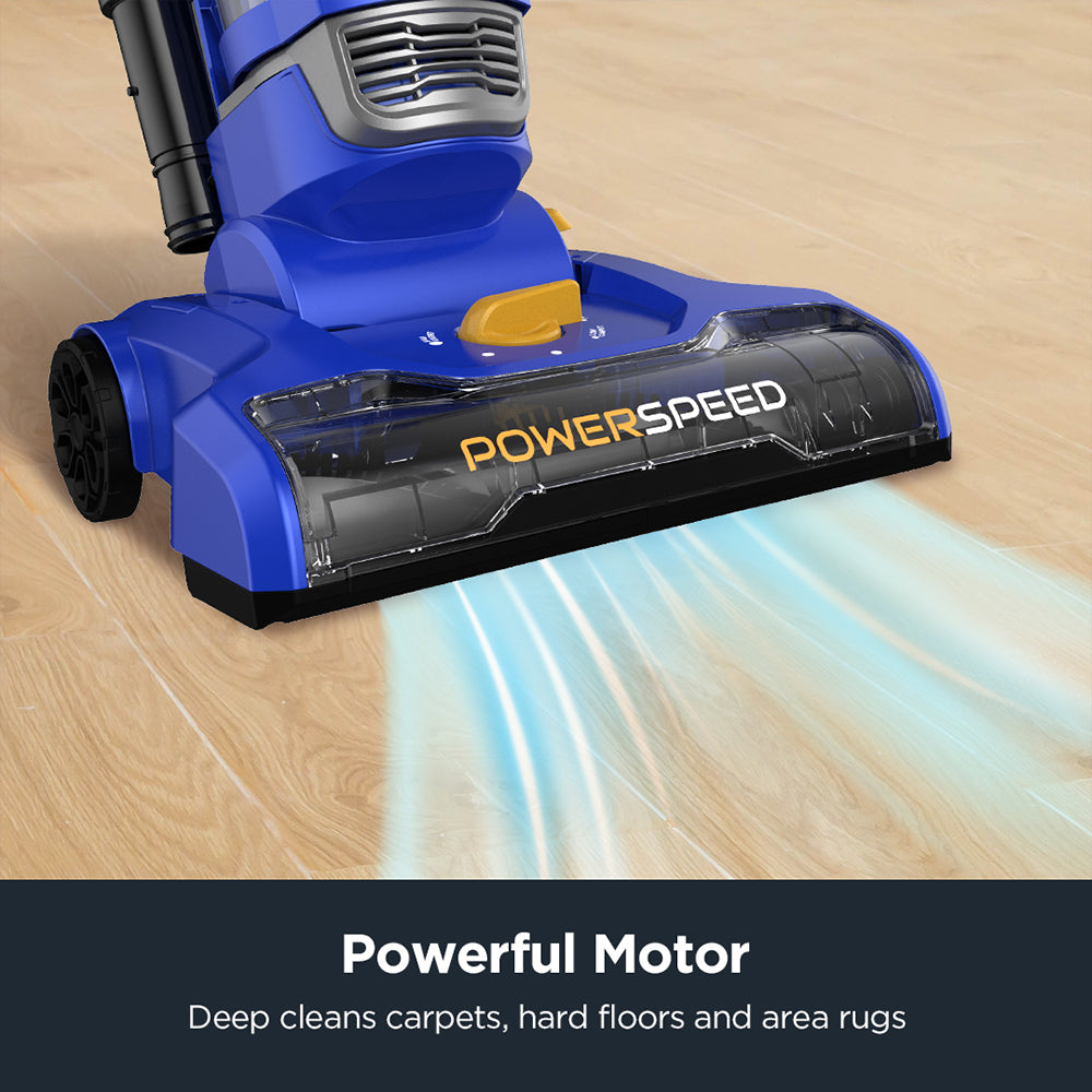 Eureka NEU182A PowerSpeed Bagless Upright Vacuum Cleaner, Lite, Blue ...