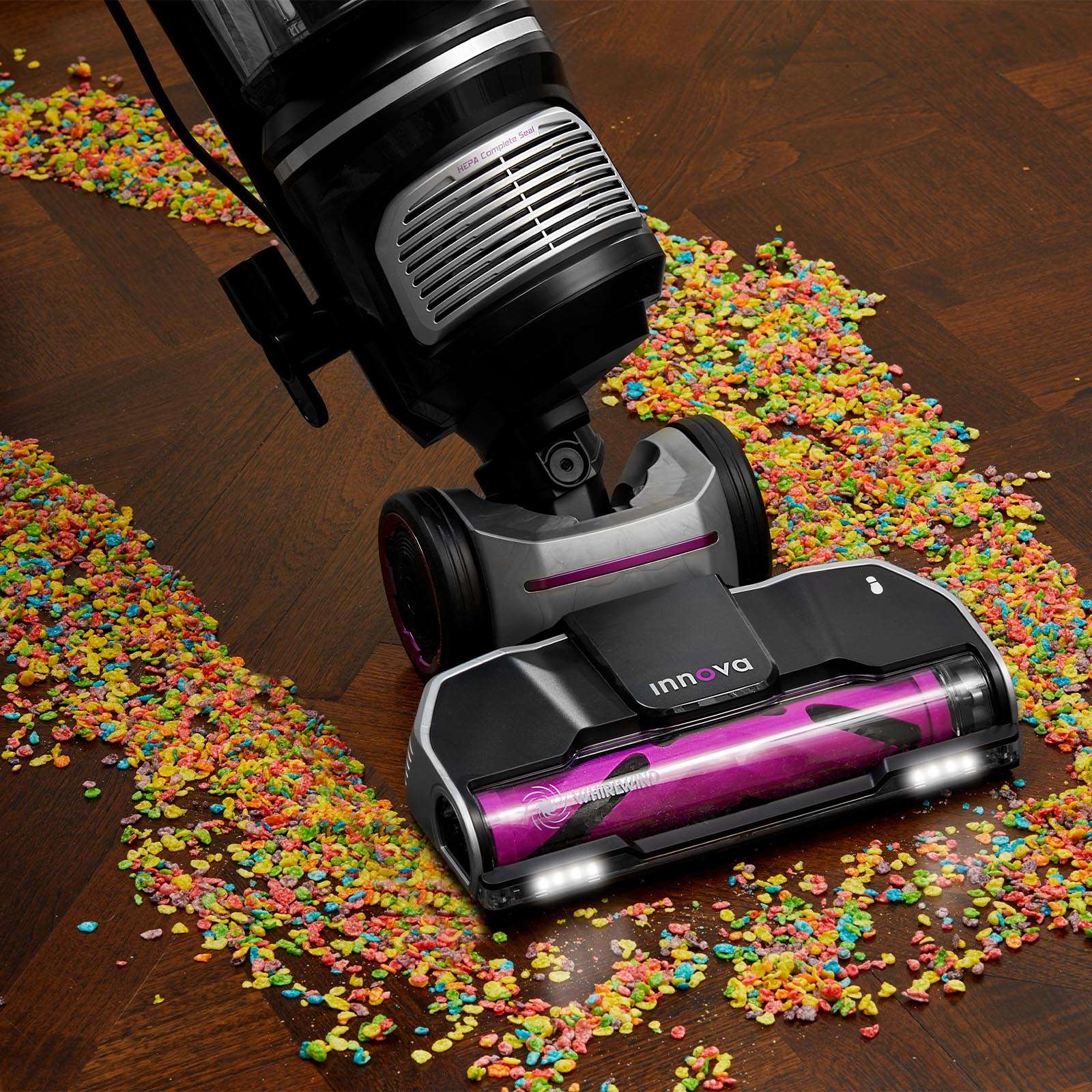 Innova Upright NEU700– Deep-Clean Upright Vacuum with Hair Eliminator ...